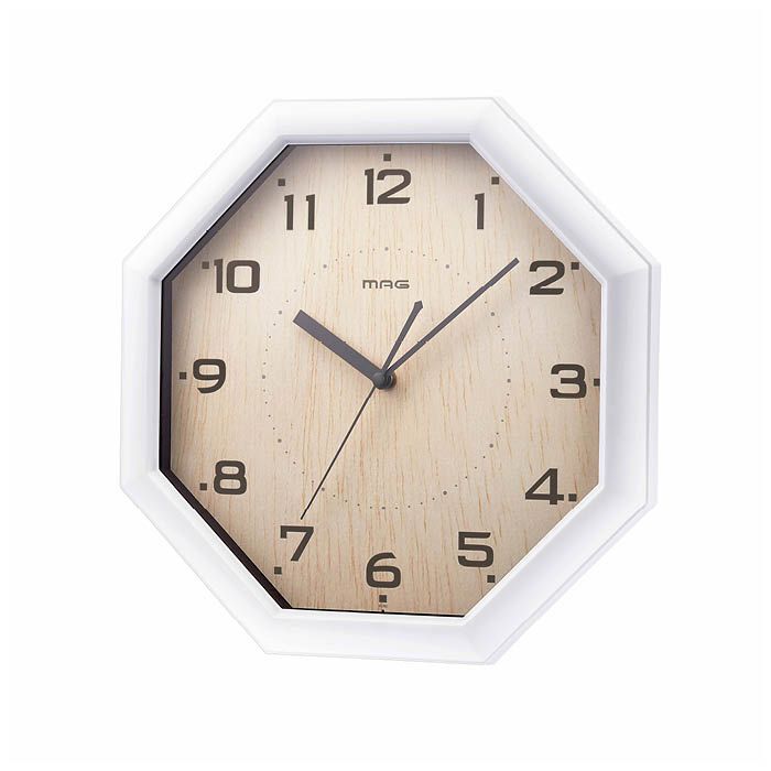 MAG マグ 電波掛時計 グランタイム W‐780 WH‐Zの通販｜ホームセンターナフコ【公式通販】